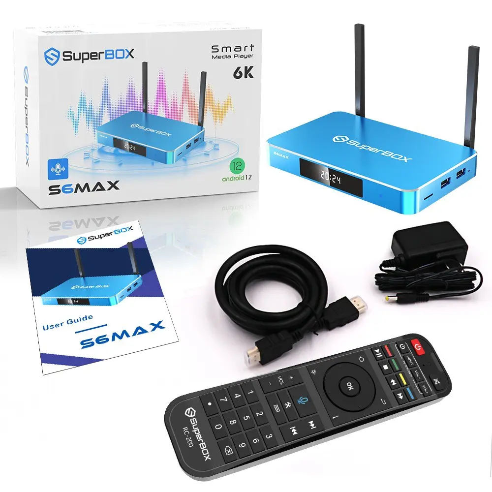 SuperBox S5 Max (Premium Edition) - SuperBox S6 Max | S6 Ultra Online Store