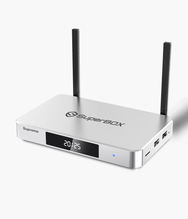 SuperBox Supreme(20+Apps) - SuperBox S6 Max | S6 Ultra Online Store